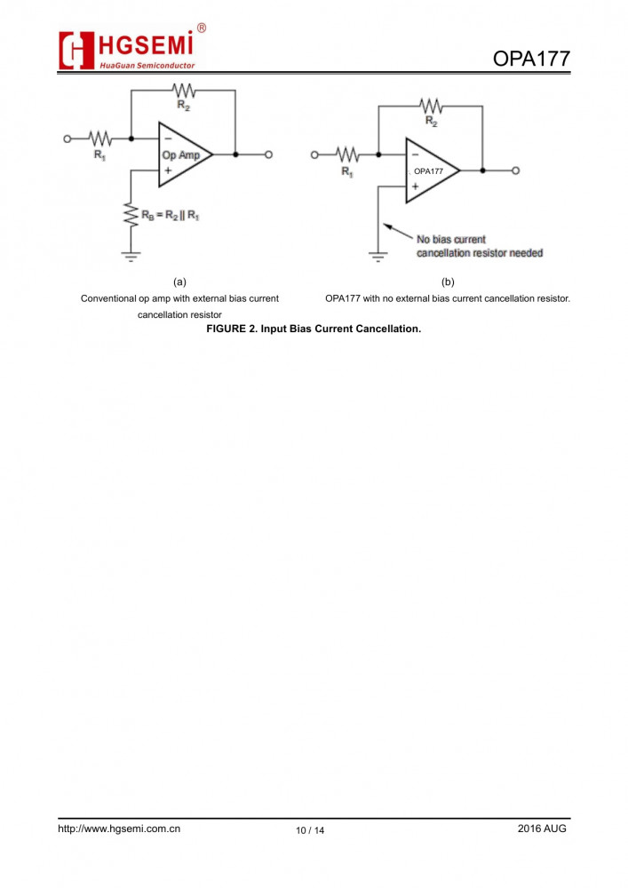 OPA177CN datasheet page 10