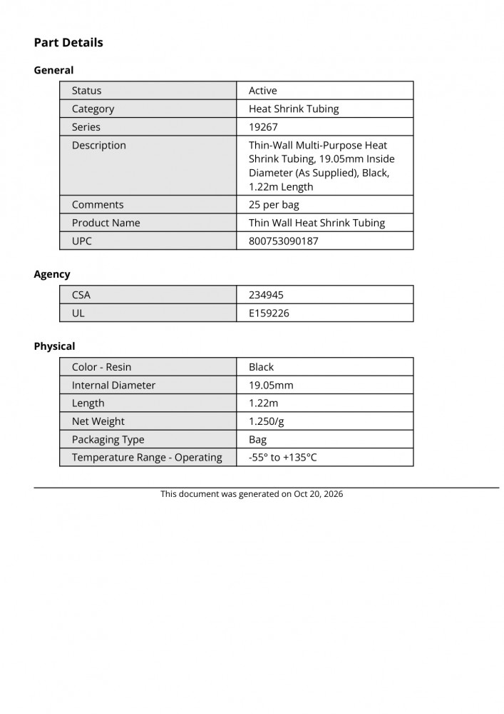 MOLEX 192670255 product document, page 2