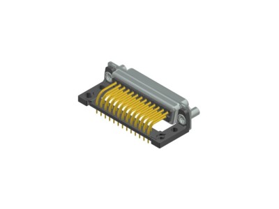 D-SUB Standard • 25-pos. • Socket • Solder pin angled .590