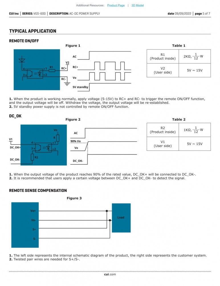 VGS-600-48 datasheet page 5
