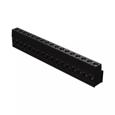 5.08mm Pitch Horizontal Fixed Mount PCB Terminal Block, 17 Circuits for sale