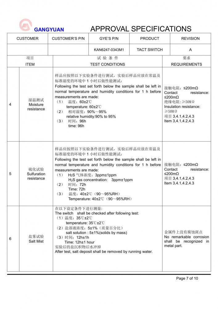 KAN6247-0343M1 specification page 7