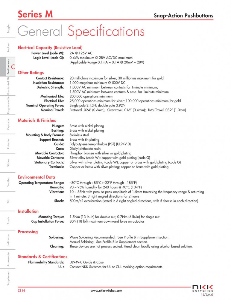 NKK MBNF series document page 1