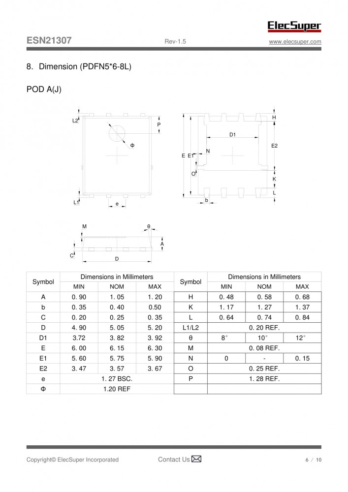 ESN21307 datasheet page 6