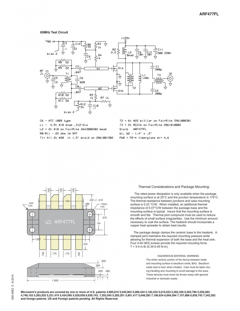 ARF477FL technical document page 4