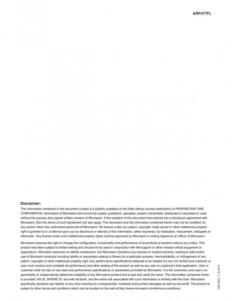 ARF477FL technical document page 5
