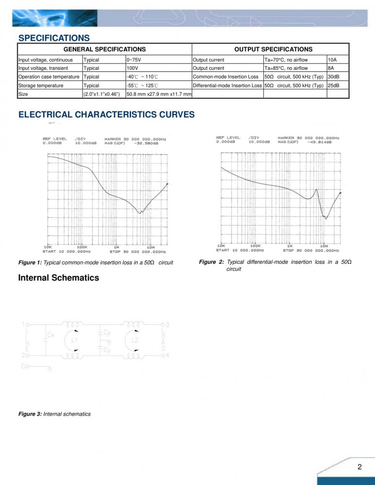 FL75L10A datasheet page 2