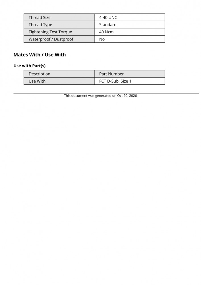 MOLEX 1731110189 technical drawing preview, page 3