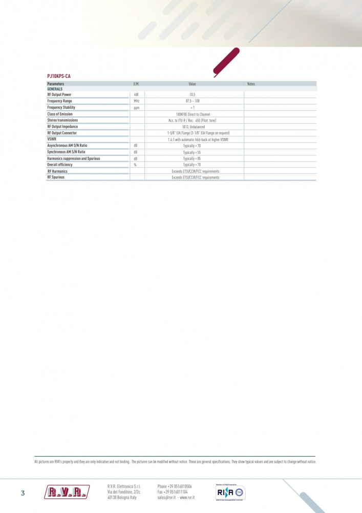 PJ10KPS-CA document image, page 3