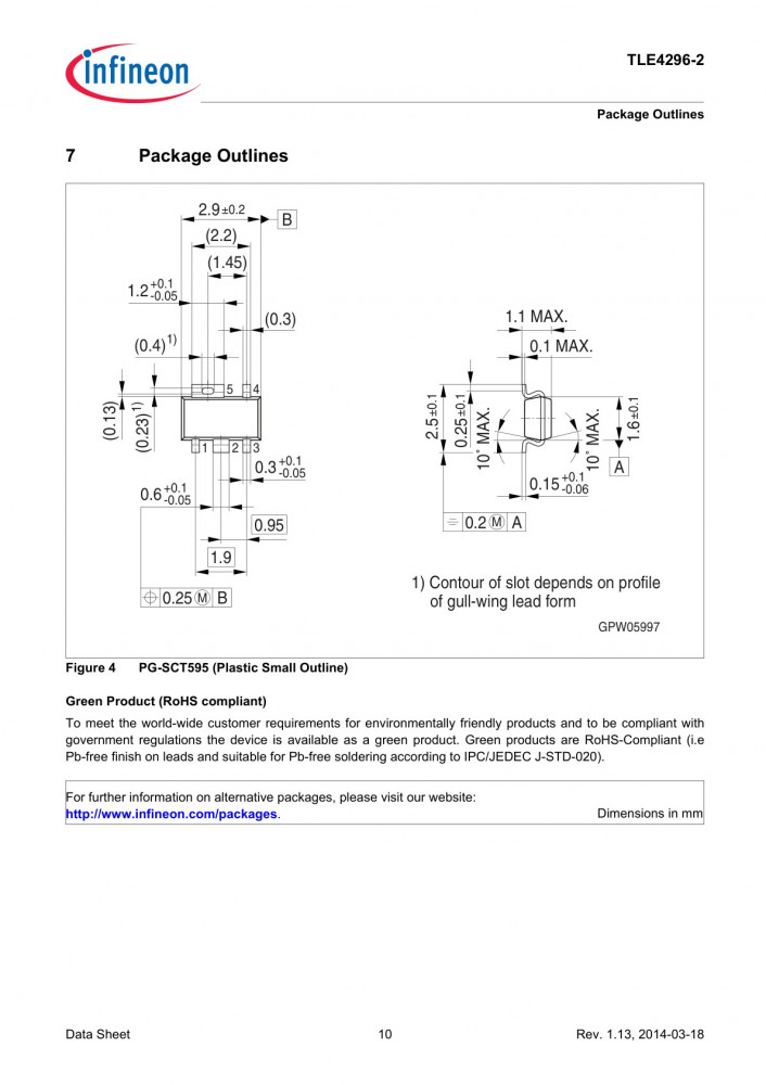 TLE4296-2 datasheet page 10