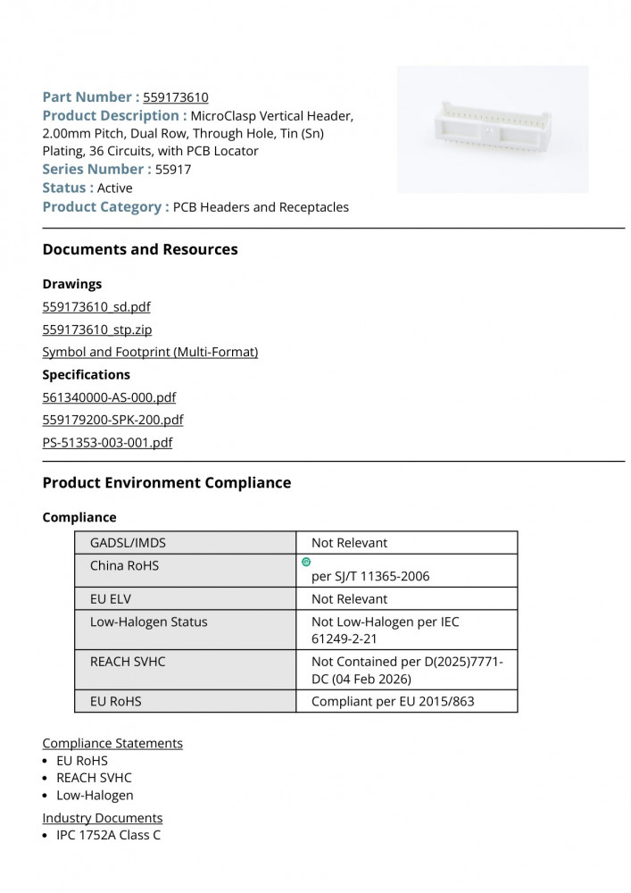559173610 technical document image, page 1