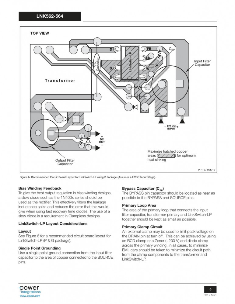 LNK562DG datasheet page 6