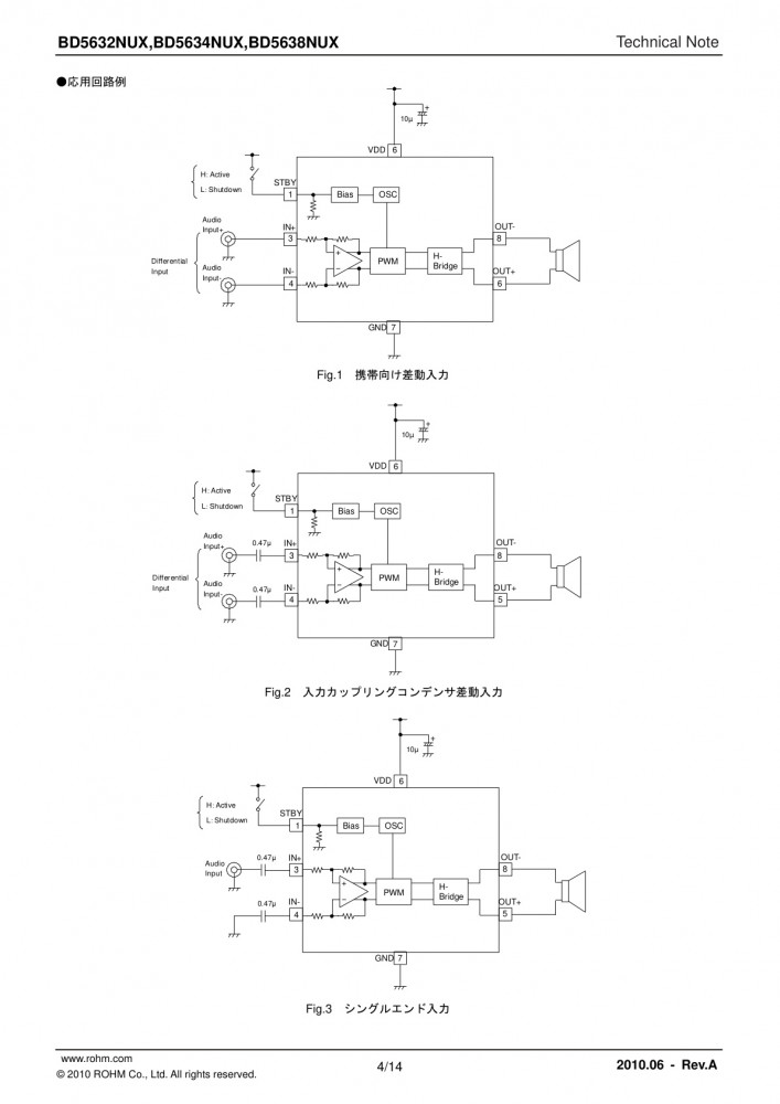 BD5632NUX-TR datasheet page 4