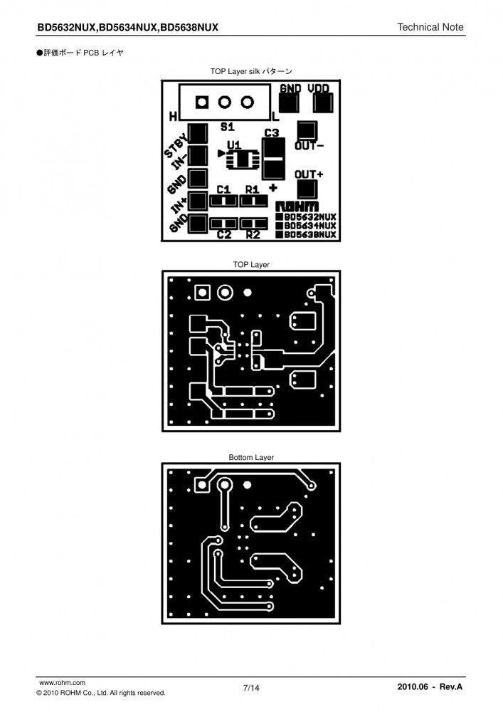 BD5632NUX-TR datasheet page 7