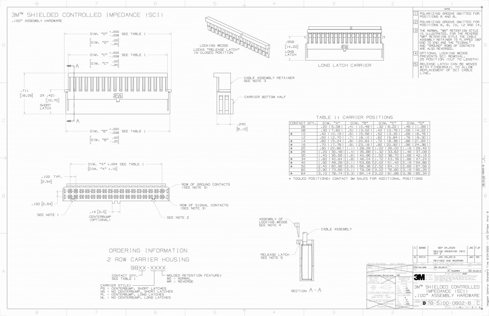 3M 9820-PLMR technical document page 2