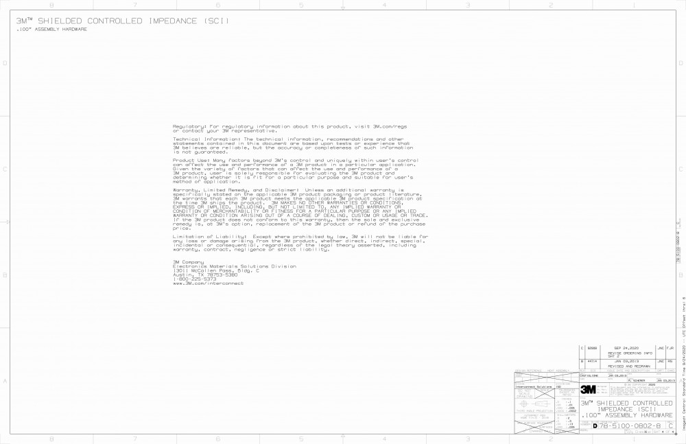3M 9820-PLMR technical document page 4