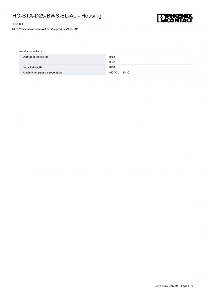 Phoenix Contact 1424391 product data page 3