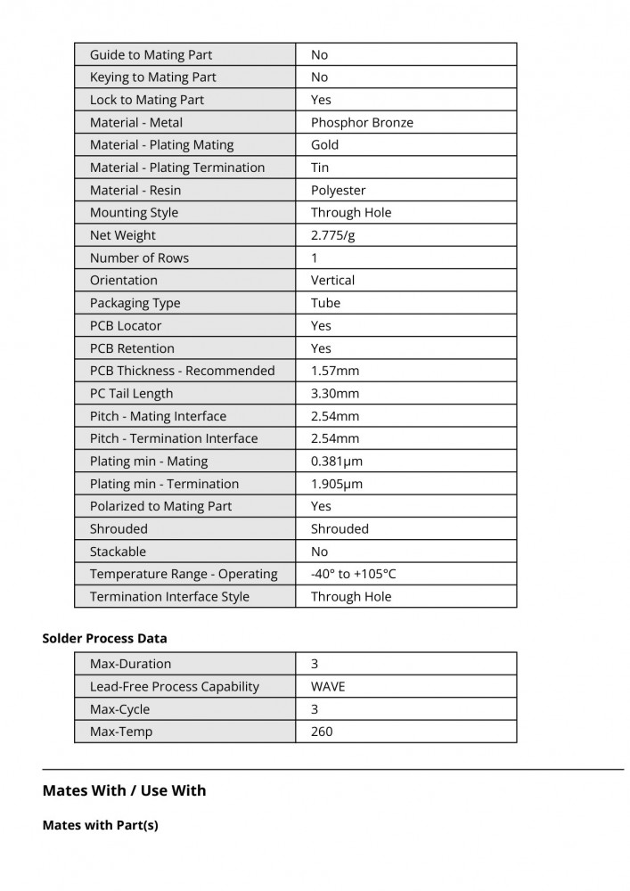 MOLEX 705450048 product document image, page 3