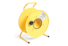 Woodhead Super-Safeway Heavy Duty Hand Wind Reel with Duplex Receptacle NEMA 5-15