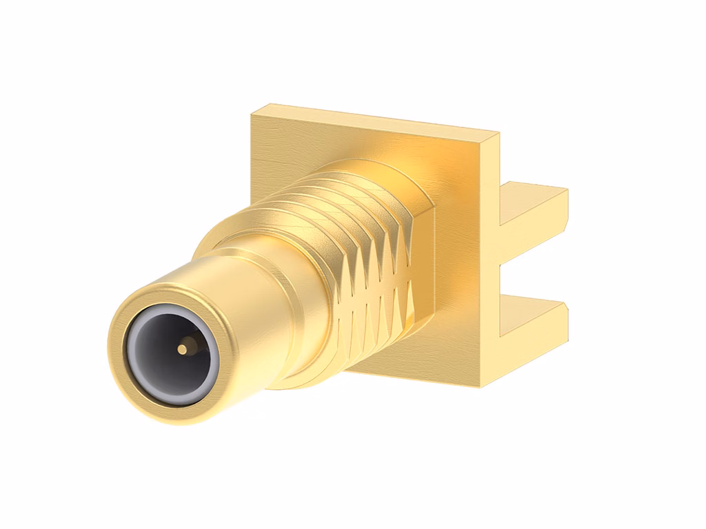 SMP Jack, Straight, Solder, Temp-Flex 1001935086 Cable, Direct Solder, Bag, 50 Ohms