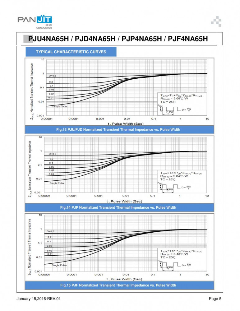 PANJIT PJD4NA65H datasheet page 5