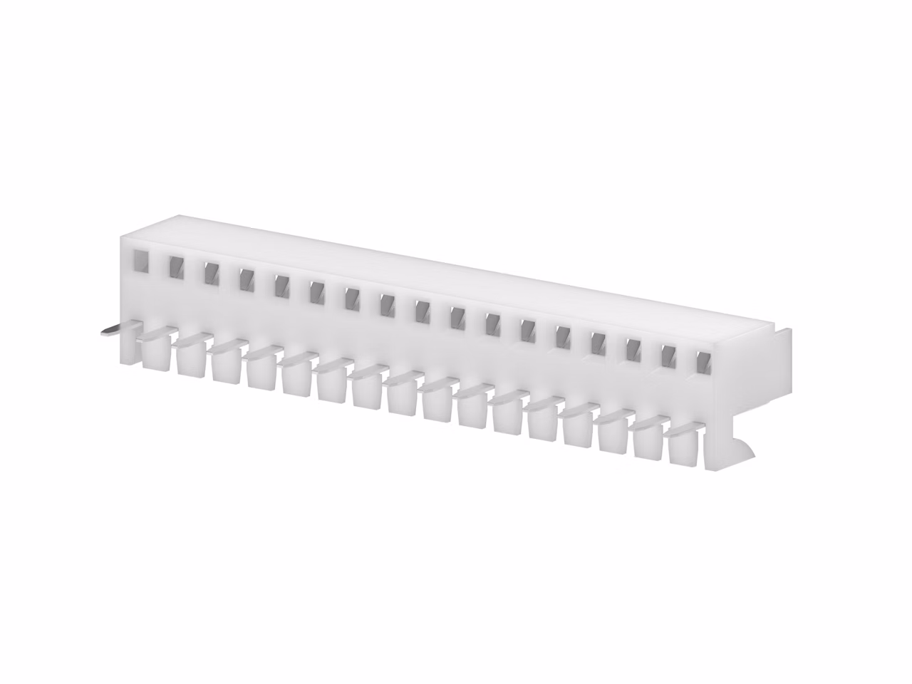 KK 254 PC Board Connector, Bottom Entry, End-to-End Stackable, 0.38µm Gold (Au) Plating, 17 Circuits for sale