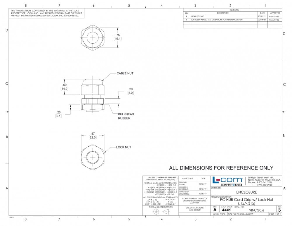 NB-CG0.6 technical document page