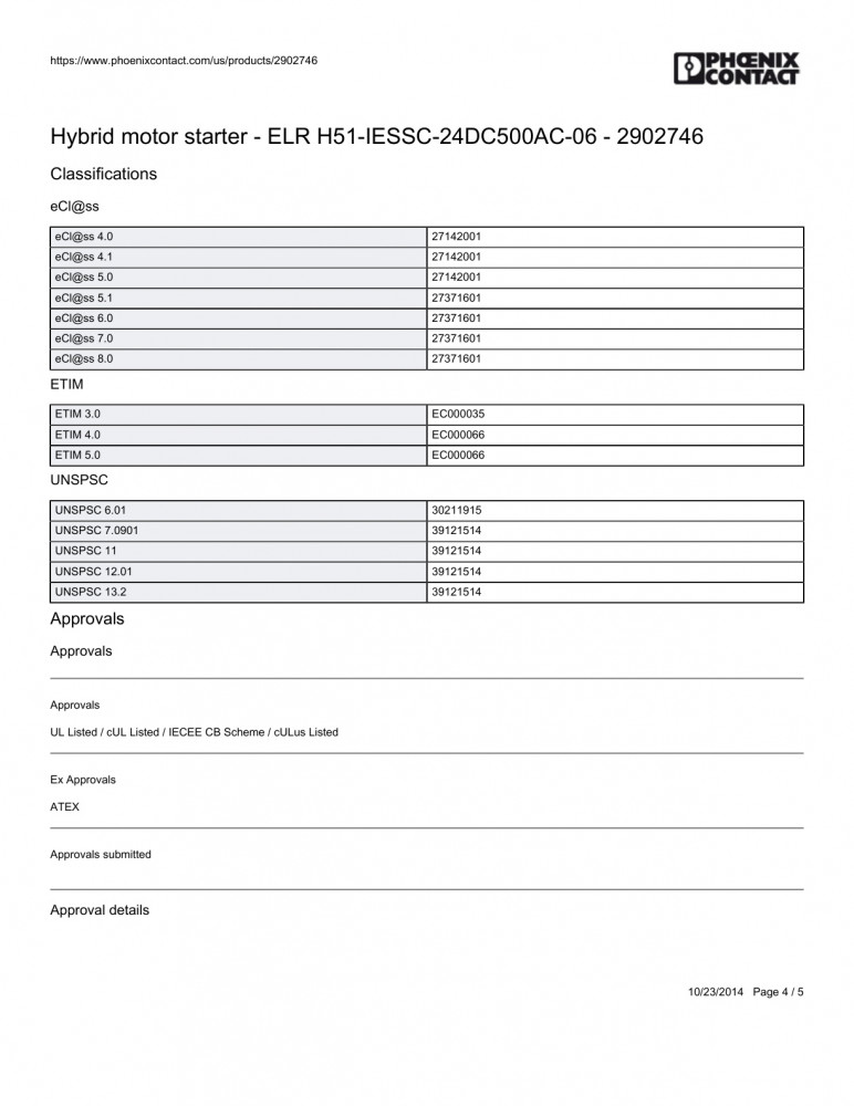 Phoenix Contact 2902746 technical document page 4