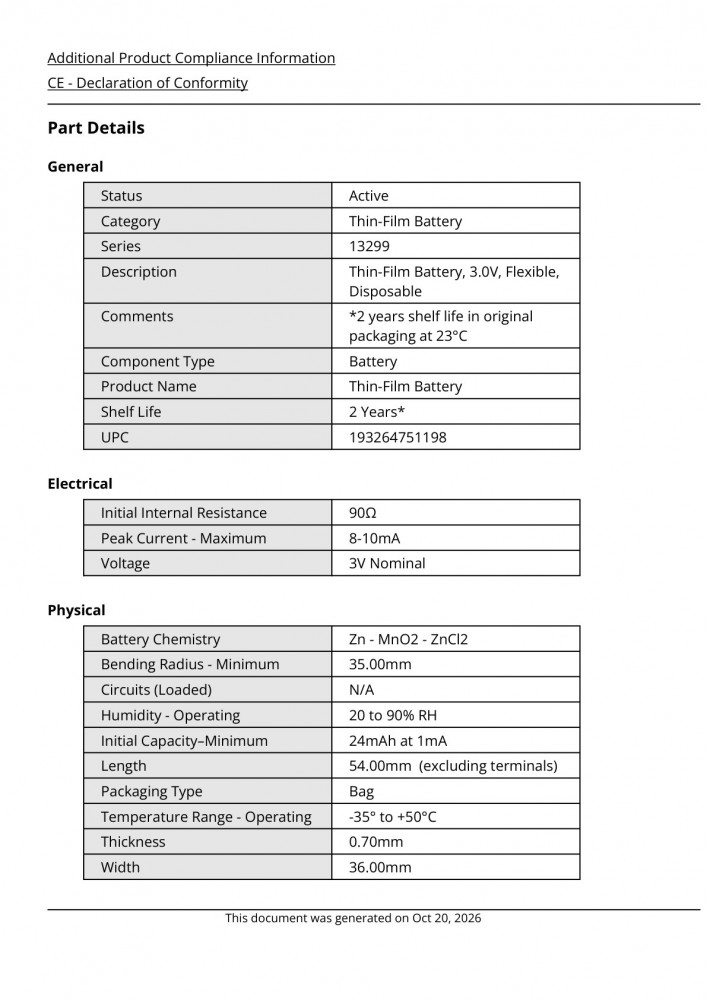 MOLEX 132990002 product drawing preview, page 2