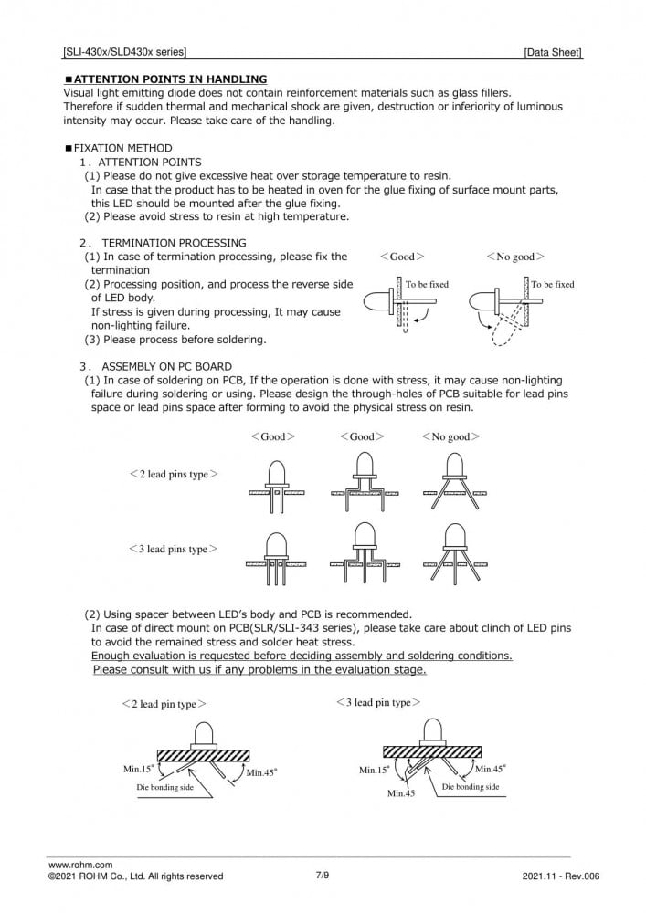 ROHM SLD430WBD2PT3 datasheet page 7