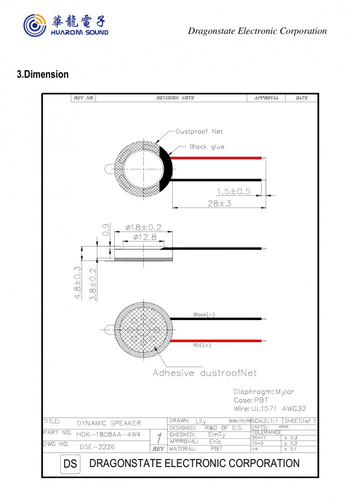 HDK-1808AA-4W4 reliability page 1