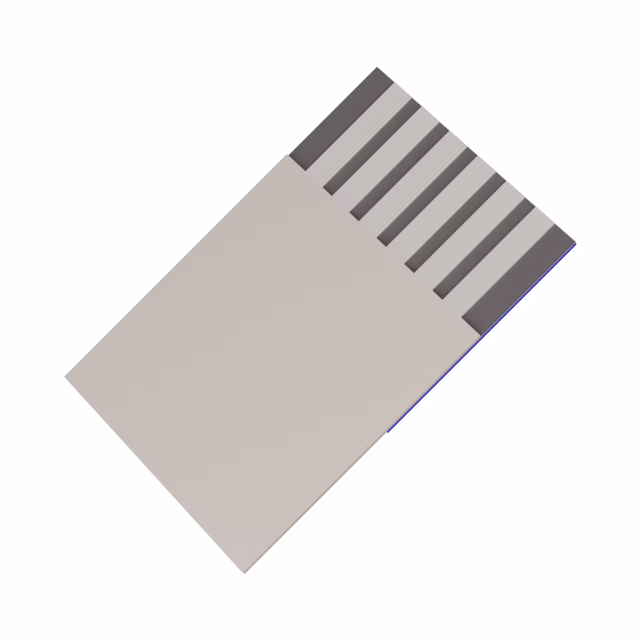 1.25mm Pitch Premo-Flex FFC Jumper, Same Side Contacts (Type A), 254.00mm Cable Length, Tin (Sn) Plating, 6 Circuits for sale
