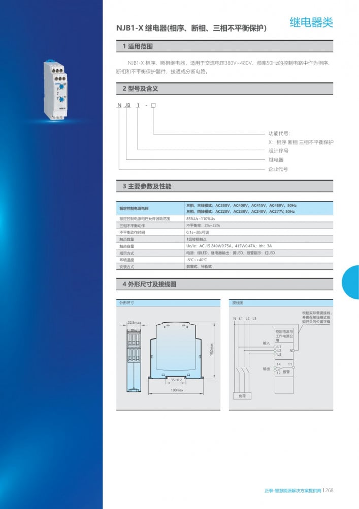 CHINT NJB1-X technical document preview