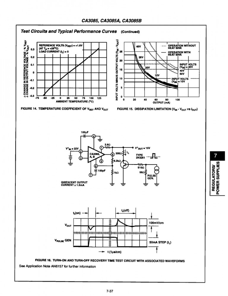 CA3085AE datasheet page 8