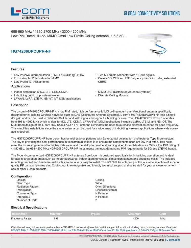 HG74206DPCUPR-NF technical document page 1
