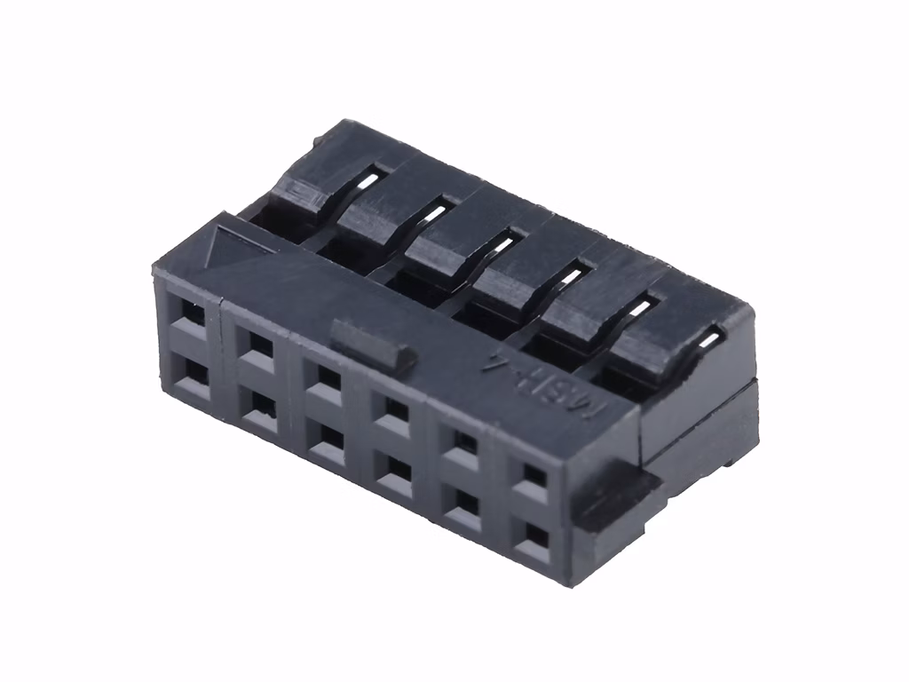2.50mm Pitch Wire-to-Wire and Wire-to-Board Receptacle Housing, without Retainer, 10 Circuits