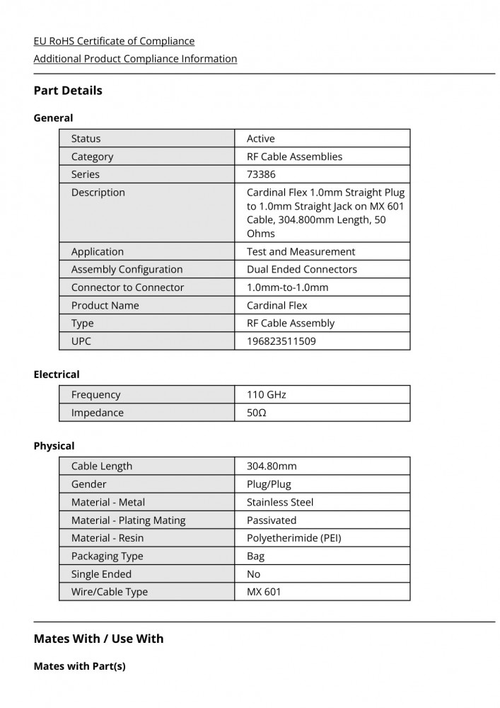 MOLEX 732390550 product document image 2