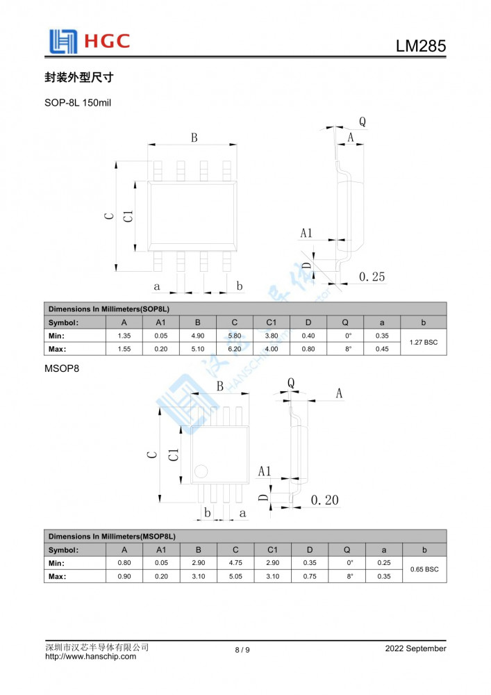 LM285 technical document page 8