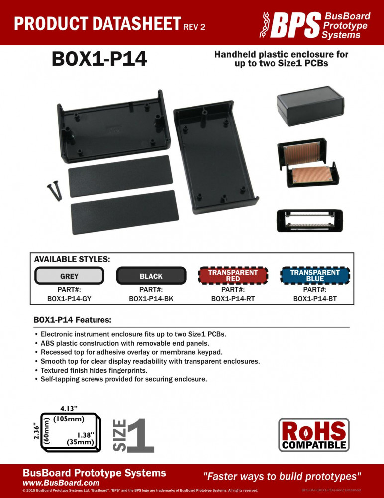BOX1-P14 technical drawing, page 1