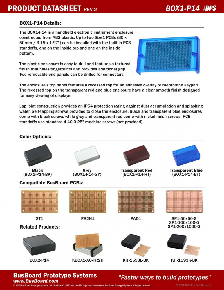 BOX1-P14 technical drawing, page 2