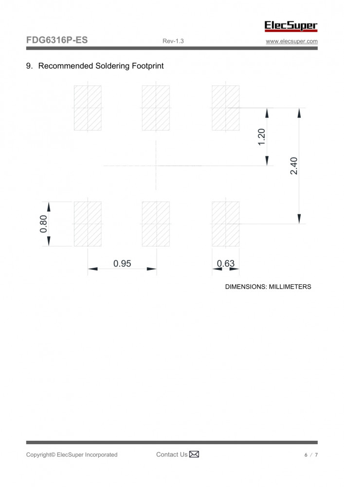 FDG6316P-ES datasheet page 6