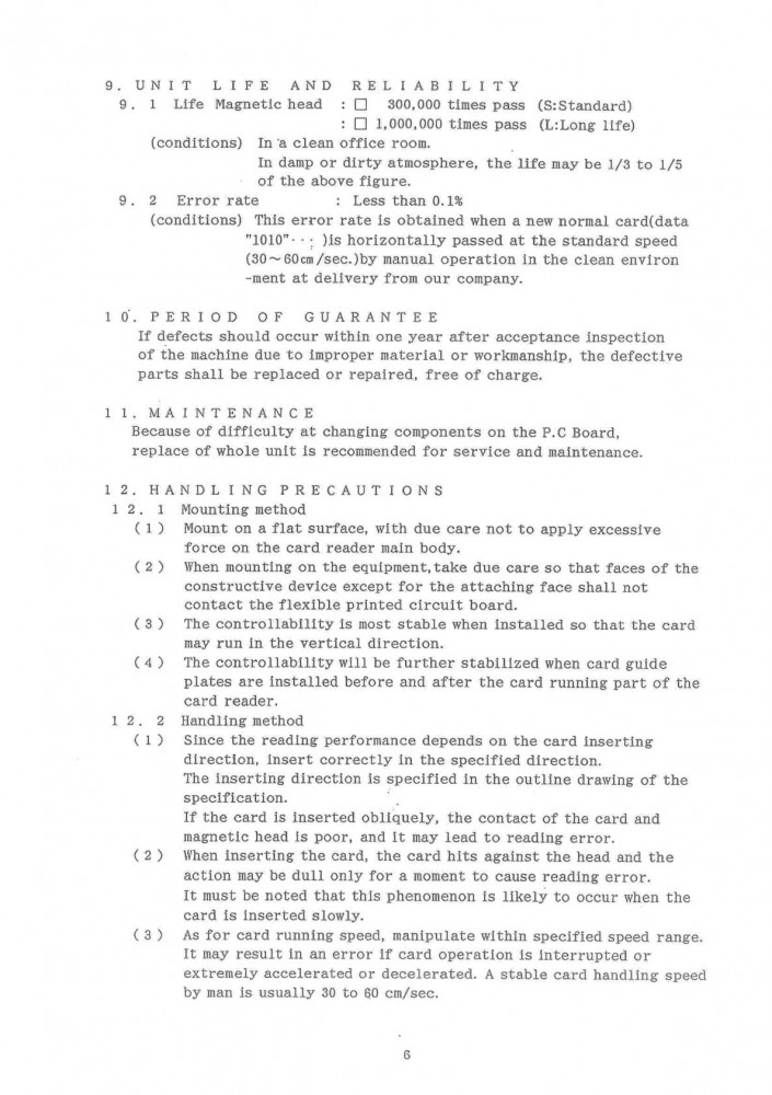 ZU-M1363S1 specification page 9