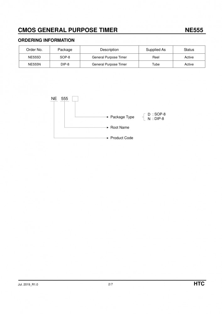 NE555N datasheet page 2