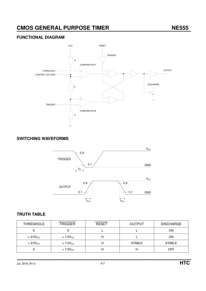 NE555N datasheet page 4