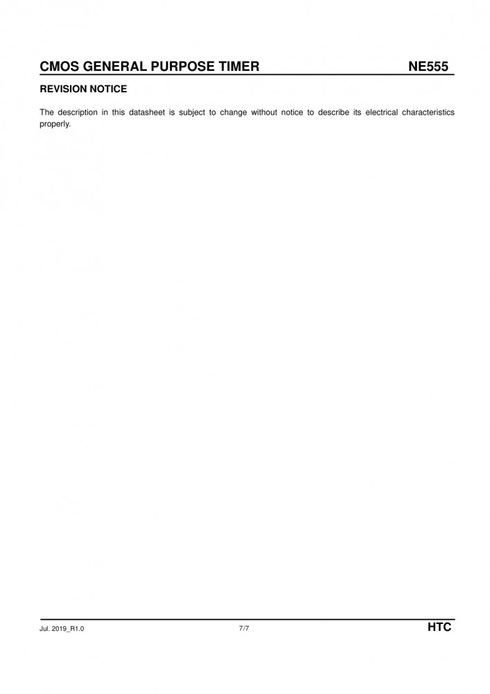NE555N datasheet page 7