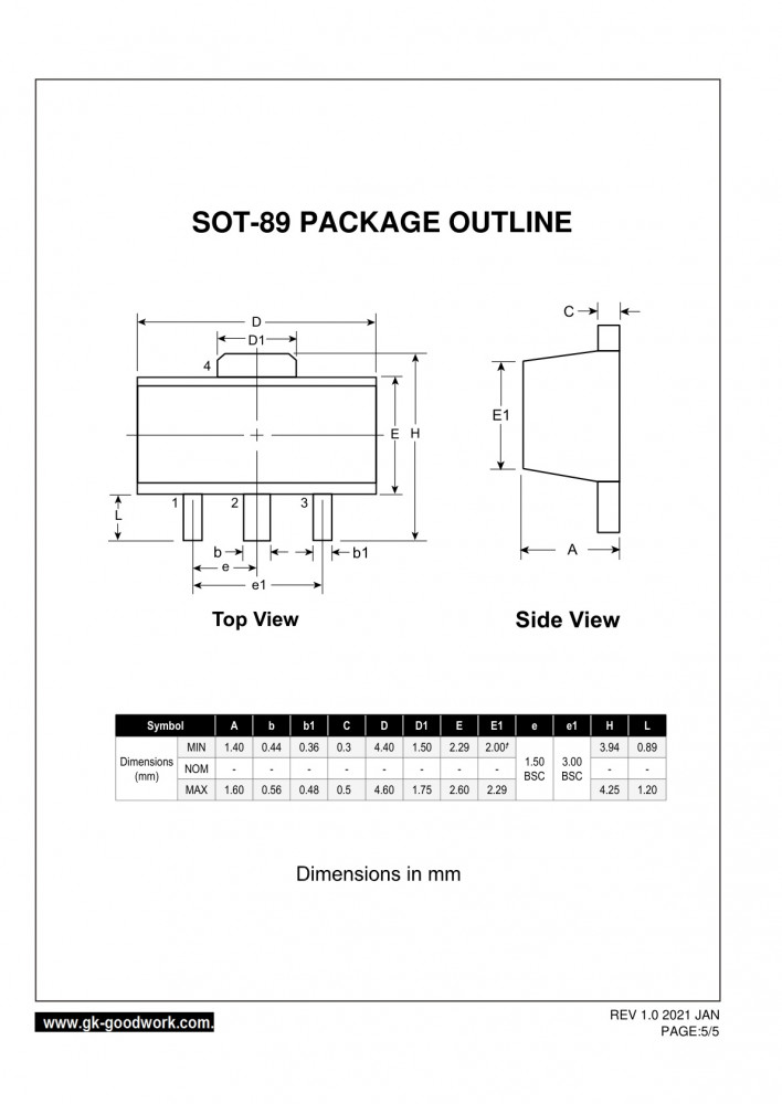 GOODWORK 79L05 datasheet page 5