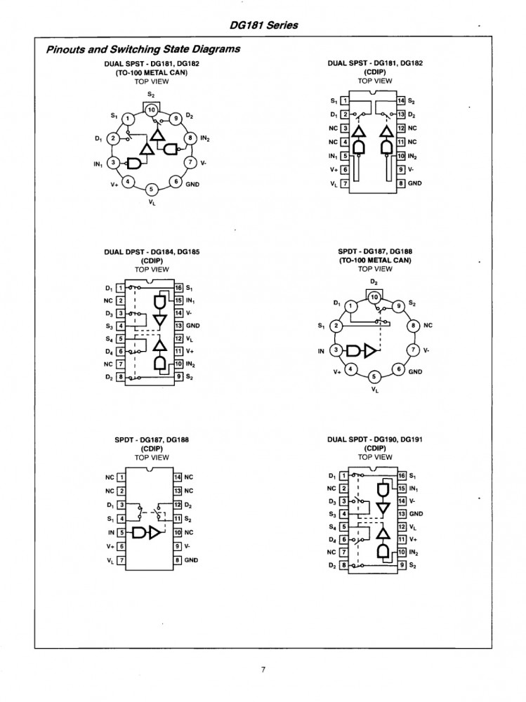 DG188AA datasheet page 4