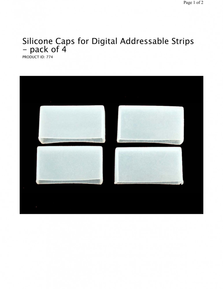 Product documentation page 1
