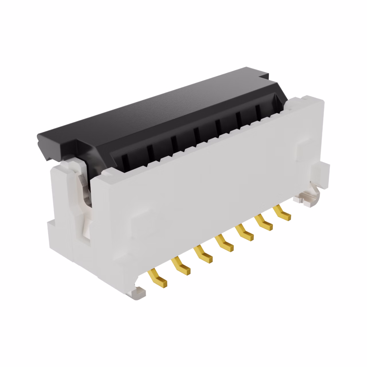 Easy-On FFC/FPC Connector, 0.50mm Pitch, V-Flip Series, Vertical, 4.05mm  Height, 14 Circuits, Copper Alloy, 125°C Operating Temperature, Gold Plating for sale