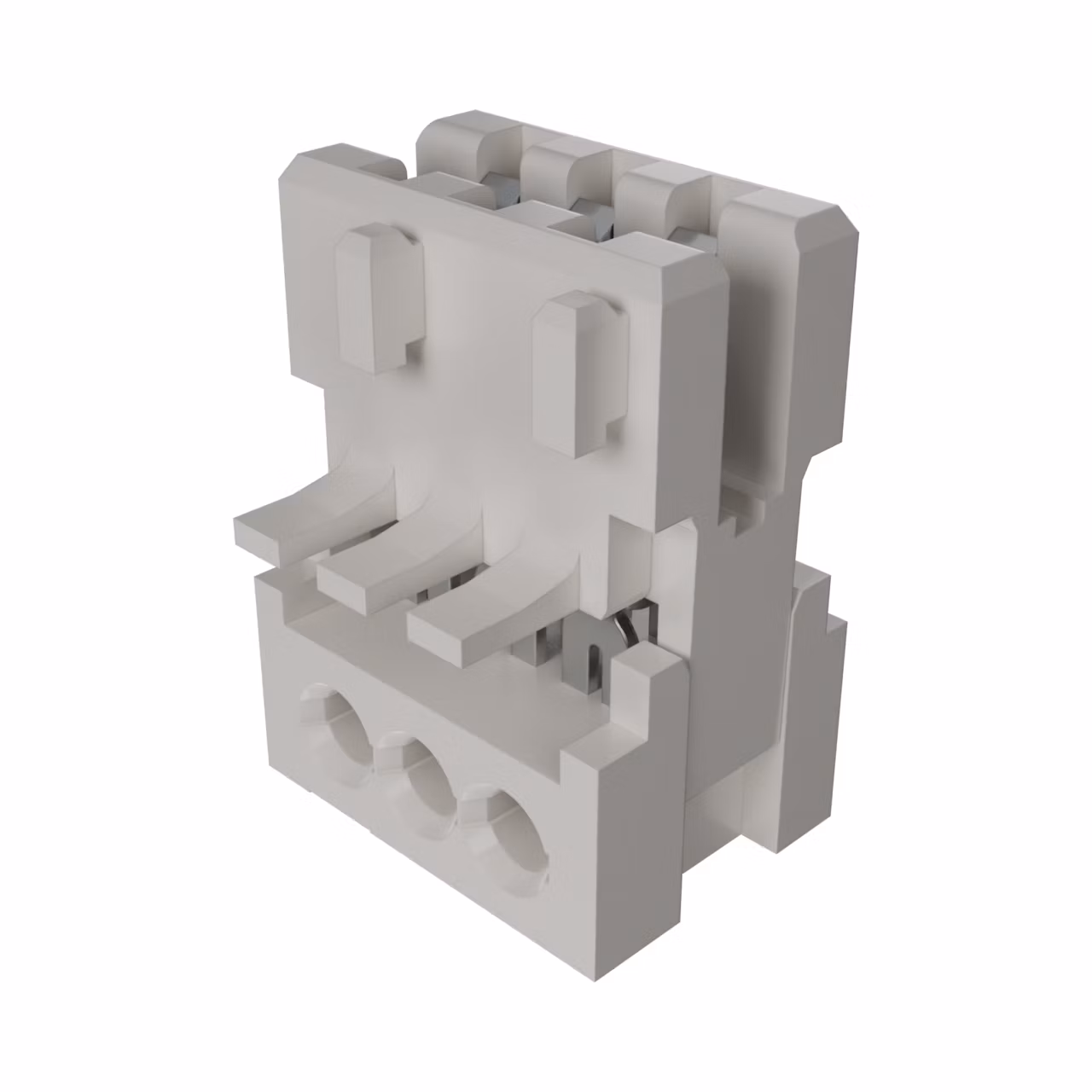 Appli-Mate RAST 2.5 IDT Housing, 2.50mm Pitch, Direct/Indirect, Female, 3 Circuits, Position Keys A and C Removed for sale